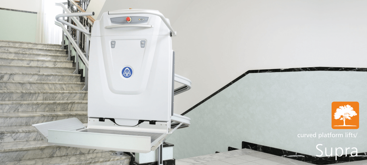 Supra Platform Stairlift - Oakland Stairlifts